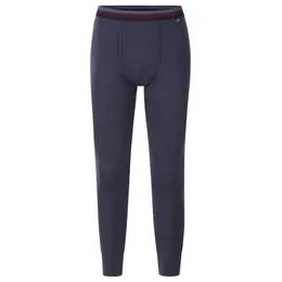 Lange Unterhose Babista "Thermow&auml;sche Unterhose LENDOR", Herren, Gr. L, blau, Obermaterial: 75% Baumwolle CO. 25% Polyester COOLMAX PES(Coolmax)., Unterhosen Lange Unterhose