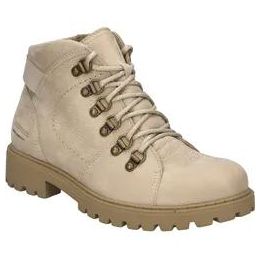 Stiefelette Josef Seibel "Marta 18, creme", Damen, Gr. 40, beige (creme), Obermaterial: 100% Rindsleder Leather cow., Schuhe Stiefelette