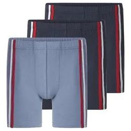 Slip Babista "3er Pack Retropants LUCIVIO", Herren, Gr. L, blau, Obermaterial: 95% Baumwolle CO. 5% Elasthan EL., Unterhosen Slip