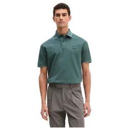 Marc O'Polo Poloshirt MARC O'POLO "aus reiner Bio-Baumwolle", Damen, Gr. M, skipping stone, Obermaterial: 100% Baumwolle, unifarben, regular fit, Shirts