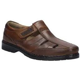Slipper Josef Seibel "Alastair 08, cognac", Herren, Gr. 44, braun (cognac), Obermaterial: 100% Rindsleder Leather cow., Schuhe Slipper