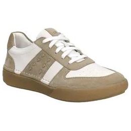 Sneaker Josef Seibel "Claire 27, beige-kombi", Herren, Gr. 38, beige (beige, kombi), Obermaterial: 100% Rindsleder Leather cow., Schuhe Sneaker