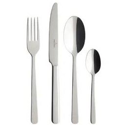 Villeroy & Boch Besteck-Set VILLEROY & BOCH "Tafelbesteck Louis 24er Set silber", silber, Essbesteck-Sets
