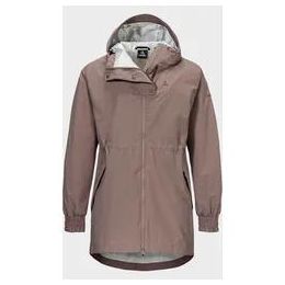 Sch&ouml;ffel Parka SCH&Ouml;FFEL "Parka Style Bohorok WMS", Damen, Gr. 44, 3905, braun, Oberstoff: 100% Polyester; (Membran: Thermoplastisches Polyurethan); Futter: 100% Polyester, relaxed fit, hoch geschlossener Ausschnitt, Jacken Parka