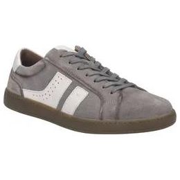 Sneaker Josef Seibel "Lio 07, asphalt-kombi", Herren, Gr. 46, grau (asphalt, kombi), Obermaterial: 100% Rindsleder Leather cow., Schuhe Sneaker