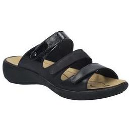 Sandale Josef Seibel "Ibiza 10, schwarz", Damen, Gr. 37, schwarz, Obermaterial: 100% Rindsleder Leather cow., Schuhe Sandale