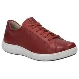 Sneaker Josef Seibel "Megan 07, hibiscus", Damen, Gr. 41, braun (hibiscus), Obermaterial: 100% Rindsleder Leather cow., Schuhe Sneaker