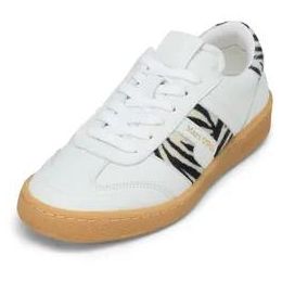 Marc O'Polo Sneaker MARC O'POLO "mit Zebrafellakzenten", Herren, Gr. 38, schwarz, Obermaterial: 96% Leder (Rind), 4% Polyester, unifarben, Schuhe Sneaker