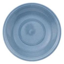 Villeroy & Boch Suppenteller "Suppenteller Color Loop &oslash; 23,1 cm", blau (horizon), LIKE. BY VILLEROY & BOCH, Speiseteller