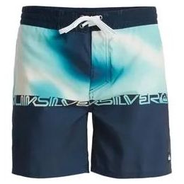 Boardshorts Quiksilver "Everyday 16", Herren, Gr. 32(M), schwarz navy wordblock, Obermaterial: 100% Microfaser;, Hosen