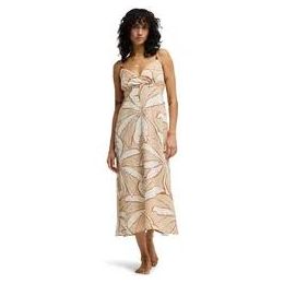 Sommerkleid Billabong "Tropic Breeze Maxi", Damen, Gr. XS, US-Gr&ouml;&szlig;en, stone, Obermaterial: 48% Viskose, 44% Walkfrottier, 8% Leinen;, Kleider Sommerkleid