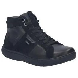 Sneaker Josef Seibel "Megan 53, schwarz", Herren, Gr. 40, schwarz, Obermaterial: 100% Rindsleder Leather cow., Schuhe Sneaker