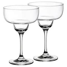 Villeroy & Boch Cocktailglas VILLEROY & BOCH "Margaritagl&auml;ser Purismo Bar 340 ml 2er Set transparent", bunt (transparent), Glas, Trinkgef&auml;&szlig;e, Cocktailglas