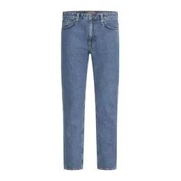 Relax-fit-Jeans Blend "Relax-fit-Jeans BHTHUNDER", Herren, Gr. 27, L&auml;nge 32, blau (denim middle blau), Obermaterial: 100% Baumwolle CO., Jeans