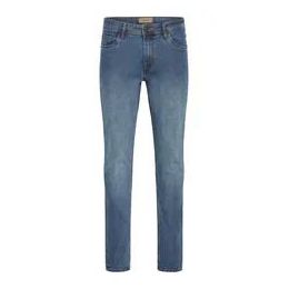 Slim-fit-Jeans Blend "Slim-fit-Jeans BHZillo", Herren, Gr. 33/32, L&auml;nge 32, blau (denim middle blau), Obermaterial: 68% Baumwolle CO. 27% Polyester PES. 3% Viskose CV. 2% Elasthan EL., Jeans Slim-fit-Jeans