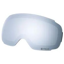 Snowboardbrille YEAZ "Wechselglas f&uuml;r Ski- Snowboardbrille TWEAK-X", silber, Sportbrillen