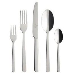 Villeroy & Boch Besteck-Set VILLEROY & BOCH "Tafelbesteck Louis 30er Set silber", silber, Essbesteck-Sets