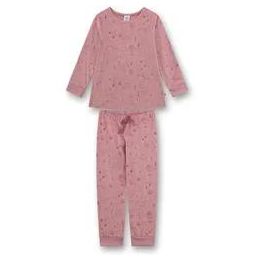 Schlafanzug Sanetta "Pyjama", M&auml;dchen, Gr. 104, pink (rosa), Obermaterial: 100% Baumwolle CO(Bio)., Homewear-Sets Schlafanzug