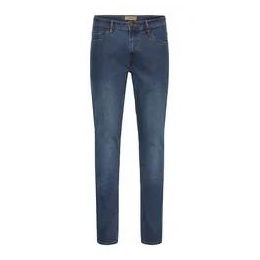 Slim-fit-Jeans Blend "Slim-fit-Jeans BHZillo", Herren, Gr. 33/34, L&auml;nge 34, blau (denim dunkelblau), Obermaterial: 68% Baumwolle CO. 27% Polyester PES. 3% Viskose CV. 2% Elasthan EL., Jeans Slim-fit-Jeans