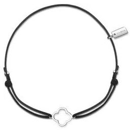 Armband AILORIA "Armband schwarz/silber LISE", silber, Armb&auml;nder, Damen, Armband