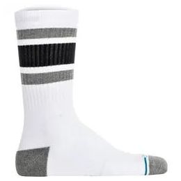 Kurzsocken Stance "Socken Boyd ST 1er Pack", Herren, Gr. 38-42, bunt (wei&szlig;, schwarz, grau), Obermaterial: 70% Baumwolle CO. 19% Polyester PES. 9% Nylon NY. 2% Elasthan EL., Socken