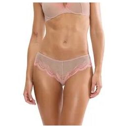 Slip Triumph "Comfort Glam Hipster", Damen, Gr. 42, desert sand, Spitze, Obermaterial: 80% Polyamid, 20% Elasthan, k&ouml;rpernah, Unterhosen Slip, raffinierte Spitze