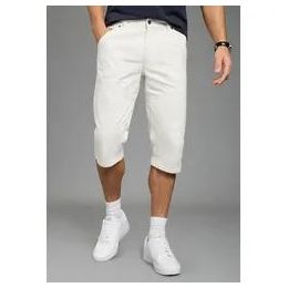 Bermudas Arizona "Tom", Herren, Gr. 52, N-Gr, wei&szlig;, Denim/Jeans, Obermaterial: 100% Baumwolle, unifarben, Basic, normal kniebedeckend, Hosen Bermudas