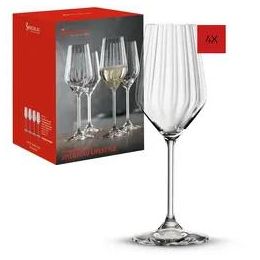 Champagnerglas Spiegelau "Champagnergl&auml;ser Lifestyle 310 ml 4er Set transparent", bunt (transparent), 4 tlg., Glas, Trinkgef&auml;&szlig;e