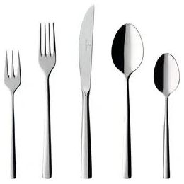 Villeroy & Boch Besteck-Set VILLEROY & BOCH "Tafelbesteck Piemont 30er Set silber", silber, Essbesteck-Sets