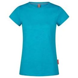 T-Shirt SALZHAUT "Shirt TELTE - UNI", Damen, Gr. M, blau (scuba blau), Obermaterial: 100% Baumwolle CO., Shirts T-Shirt