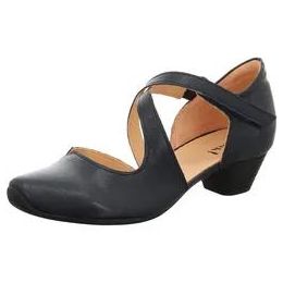 Think! Pumps THINK "Think Pumps Nappaleder", Damen, Gr. 38, navy, Nappaleder, Schuhe Pumps