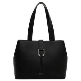 Shopper SURI FREY "Shopper SFY Keely", Damen, Gr. B/H/T: 39,5cm x 29cm x 12cm 0, schwarz (schwarz 100), Polyurethan, Taschen Shopper