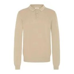 Longsleeve Casual Friday "Strickpullover CFOSVALD", Herren, Gr. S, silber (silber mink), Obermaterial: 100% Baumwolle CO., Shirts