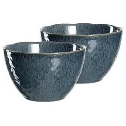 Schale Leonardo "Keramikschalen Matera &oslash; 15.3 cm 2er Set", blau, Sch&uuml;sseln, Schale