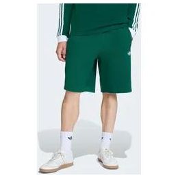 Shorts Adidas ORIGINALS "3-STREIFEN", Herren, Gr. M, N-Gr, collegiate gr&uuml;n, normal, gr., Obermaterial: 100% Baumwolle, Hosen Shorts, sportlicher Stil, f&uuml;r Stra&szlig;e und Zuhause, aus weichem French Terry