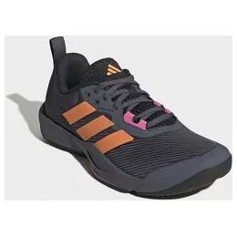 Trainingsschuh Adidas PERFORMANCE "RAPIDMOVE 2", Herren, Gr. 46, aurora onix, lucid orange, core schwarz, Textil, Schuhe