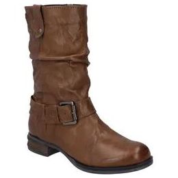 Stiefel Josef Seibel "Sanja 14, cognac", Damen, Gr. 38, braun (cognac), Obermaterial: 100% Rindsleder Leather cow., Schuhe Stiefel