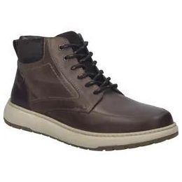 Stiefelette Josef Seibel "Clayton 03, espresso-kombi", Damen, Gr. 40, braun (espresso, kombi), Obermaterial: 100% Rindsleder Leather cow., Schuhe Stiefelette