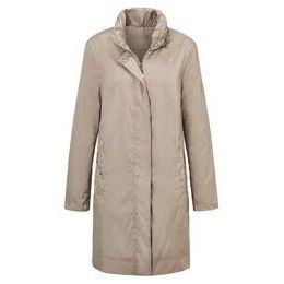 Langmantel GOLDNER "Leicht wattierter Kurzmantel", Damen, Gr. 50, beige (helltaupe), Obermaterial: 100% Polyester PES., normal, Sonstiges, M&auml;ntel, Ohne