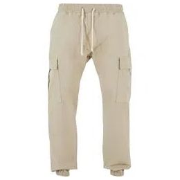 Cargohose 2Y Premium "2Y Premium Herren 2Y Basic Cargo Denim", Damen, Gr. 34, Normalgr&ouml;&szlig;en, beige, 97% Baumwolle, 3% Elasthan, unifarben, normal, Hosen Cargohose
