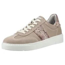 Sneaker Nero Giardini "Nero Giardini Sneaker Leder", Herren, Gr. 39, beige, Leder, Schuhe Sneaker