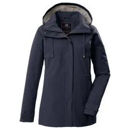 Funktionsjacke "GS 106 WMN JCKT", Damen, Gr. 44, navy, Obermaterial: 100% Polyester;Futter: 100% Polyester, G.I.G.A. DX BY KILLTEC, Jacken Funktionsjacke, Winddichte, wasserabweisende Damenjacke mit verstellbarer Passform