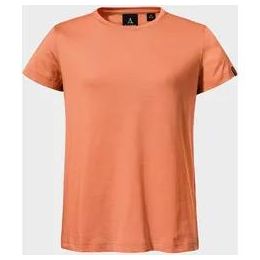 Sch&ouml;ffel Funktionsshirt SCH&Ouml;FFEL "T Shirt Style Collada WMS", Damen, Gr. 38, 5115, orange, Oberstoff: 60% Baumwolle, 40% Polyester, Rundhals, Shirts Funktionsshirt