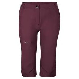 Caprihose Killtec "KOS 4 WMN PNTS", Damen, Gr. 36, Normalgr&ouml;&szlig;en, lila, Obermaterial: 92% Polyester, 8% Elasthan, Hosen Caprihose, Wasserabweisende, schnelltrocknende Caprihose mit Comfort-Stretch