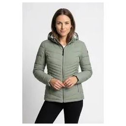 Steppjacke "GS 91 WMN QLTD JCKT", Damen, Gr. 48, seagrass, Obermaterial: 100% Polyester. Futter: 100% Polyester. Wattierung: 100% Polyester, G.I.G.A. DX BY KILLTEC, Jacken Steppjacke, &Uuml;bergangsjacke