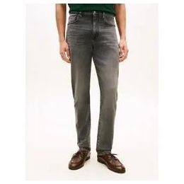 Slim-fit-Jeans Tommy Hilfiger "Bleecker", Herren, Gr. 36, L&auml;nge 30, leo grau, Denim/Jeans, Obermaterial: 94% Baumwolle, 4% Elastomultiester, 2% Elasthan, unifarben, slim fit lang, Jeans Slim-fit-Jeans, Slim fit Denim Jeans Classic Style mit Stretch
