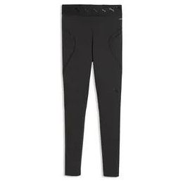 Leggings Puma "PumaTECH SENSE CLOUDSPUN Leggings Damen", Damen, Gr. XS, Normalgr&ouml;&szlig;en, schwarz, Obermaterial: 23% Elasthan, 77% Polyester; Unterer Bund: 12% Elasthan, 72% Polyester, 16% Nylon, unifarben, eng, Hosen Leggings