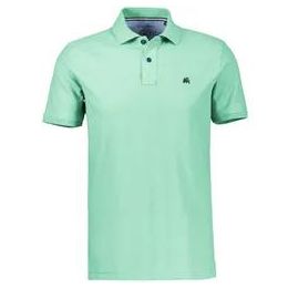 Poloshirt Lerros "Poloshirt mit COOL & DRY in GROSSEN GR&Ouml;SSEN", Damen, Gr. 6XL, mint water, 60% Baumwolle, 40% Polyester, ohne Ausschnitt, Shirts, &Uuml;bergr&ouml;&szlig;e, Feuchtigkeitsregulierend, angenehm k&uuml;hl, Pflegeleicht