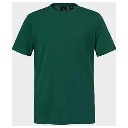 Sch&ouml;ffel Funktionsshirt SCH&Ouml;FFEL "T Shirt Style Collada MNS", Herren, Gr. 54, 6995, gr&uuml;n, Oberstoff: 60% Baumwolle, 40% Polyester, Rundhals, Shirts Funktionsshirt