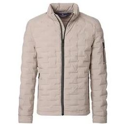 Steppjacke Casamoda "Casamoda Steppjacke uni", Herren, Gr. XXL, beige, 100% Polyester, Jacken Steppjacke